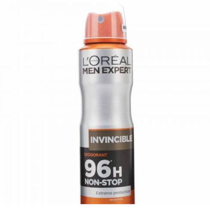 Jual L'Oreal Men Expert Invincible Deodorant Spray 250Ml | Shopee Indonesia