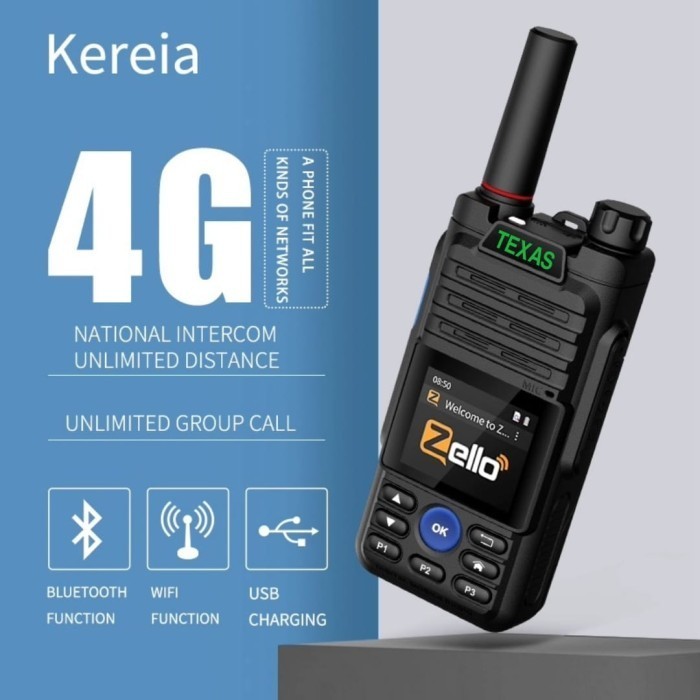 Jual HT POC 4G WALKIE TALKIE GLOBAL SIM HANDY TALKY WIRELESS AND ...