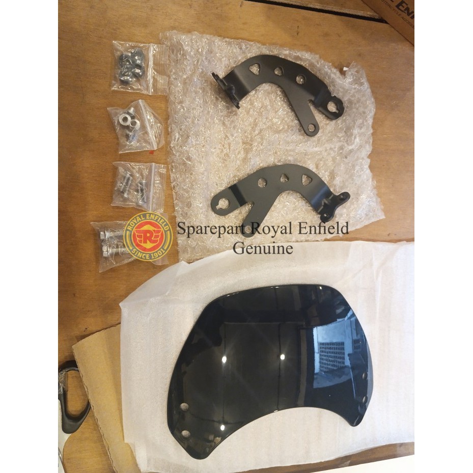 Jual Promo Windshield Wind Shield Royal Enfield Interceptor 650 ...