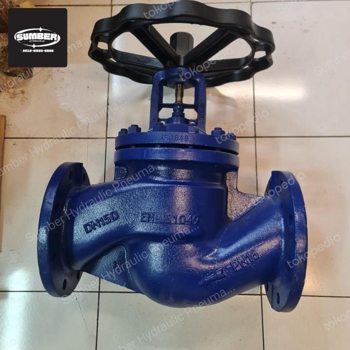 Jual GLOBE VALVE STEAM ARI ARMATUREN 1" INCH PN16 / ARIFABA DN65 READY | Shopee Indonesia