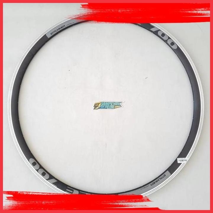 Jual (BK SAMP) VELG RIM RIMS SEPEDA STRUMMER 700C 32H CNC HOLE PELEK ...