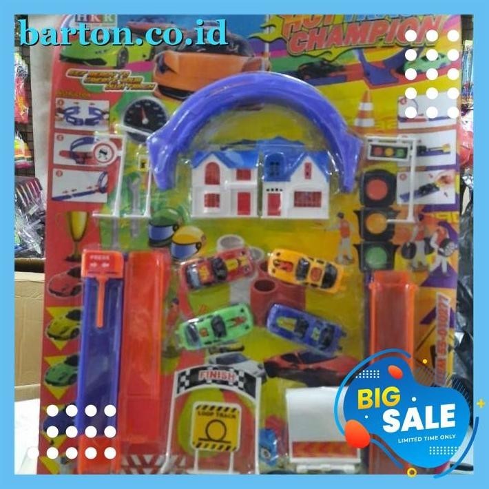 Jual TRACK JALUR MOBIL BALAP HOT TRACK STATION RACE ARENA BALAP HKR ...