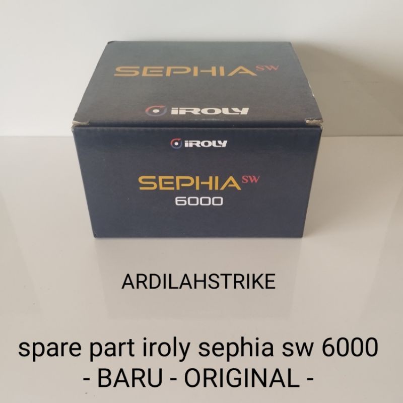 Jual spare part reel iroly sephia sw 6000 - BARU - ORIGINAL - | Shopee ...