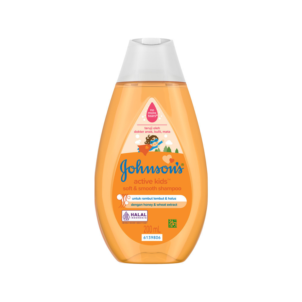 Jual JOHNSON'S Active Kids Soft & Smooth Shampoo - Shampo Anak-anak ...