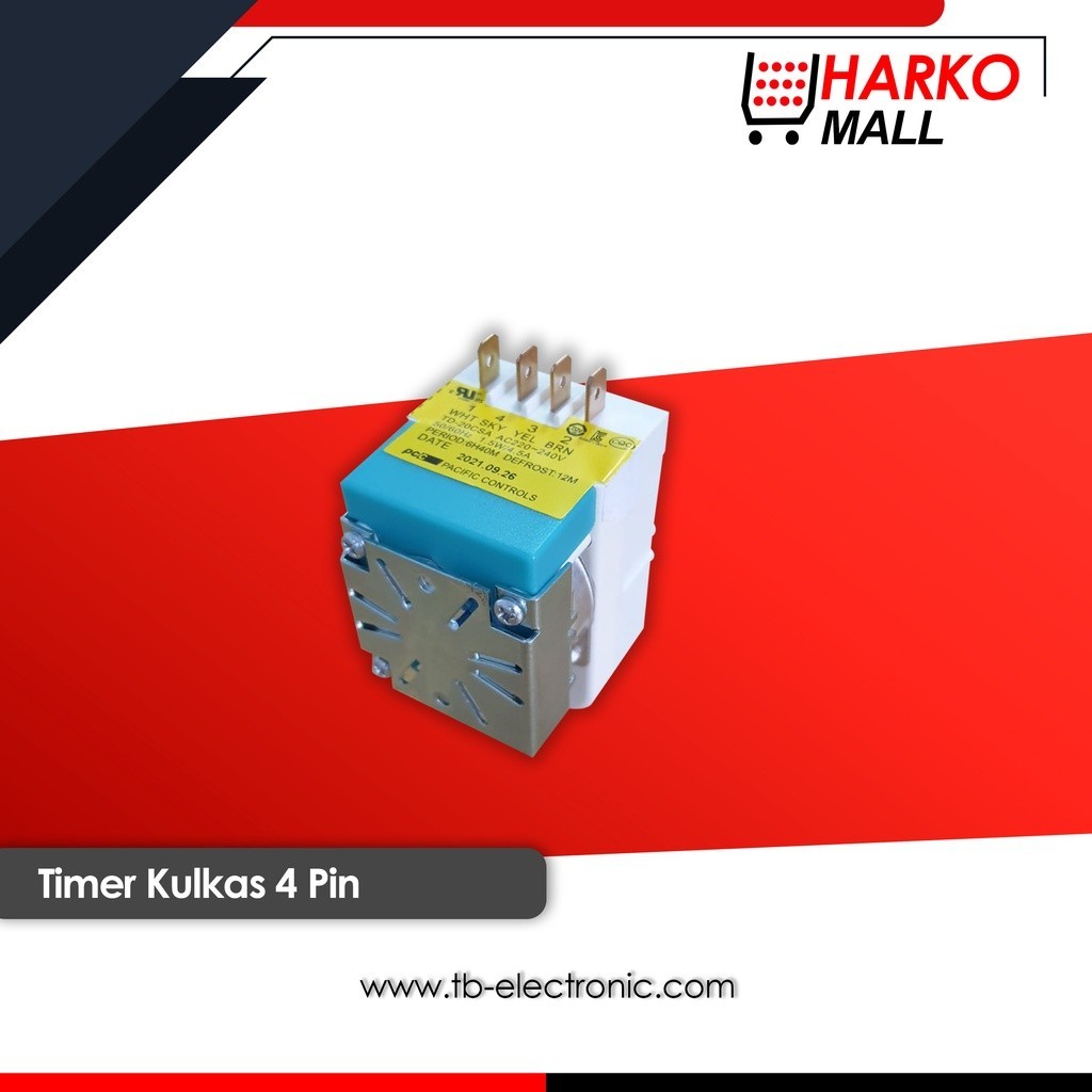 Jual Timer Kulkas SAMSUNG / Defrost Kulkas 1-3 TD-20CSA 4 pin | Shopee ...