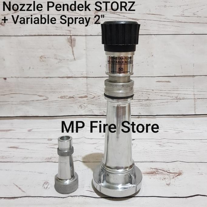 Jual Short Jet Nozzle Nuzzle Pemadam STORZ Pendek 2 Inch + Variable ...
