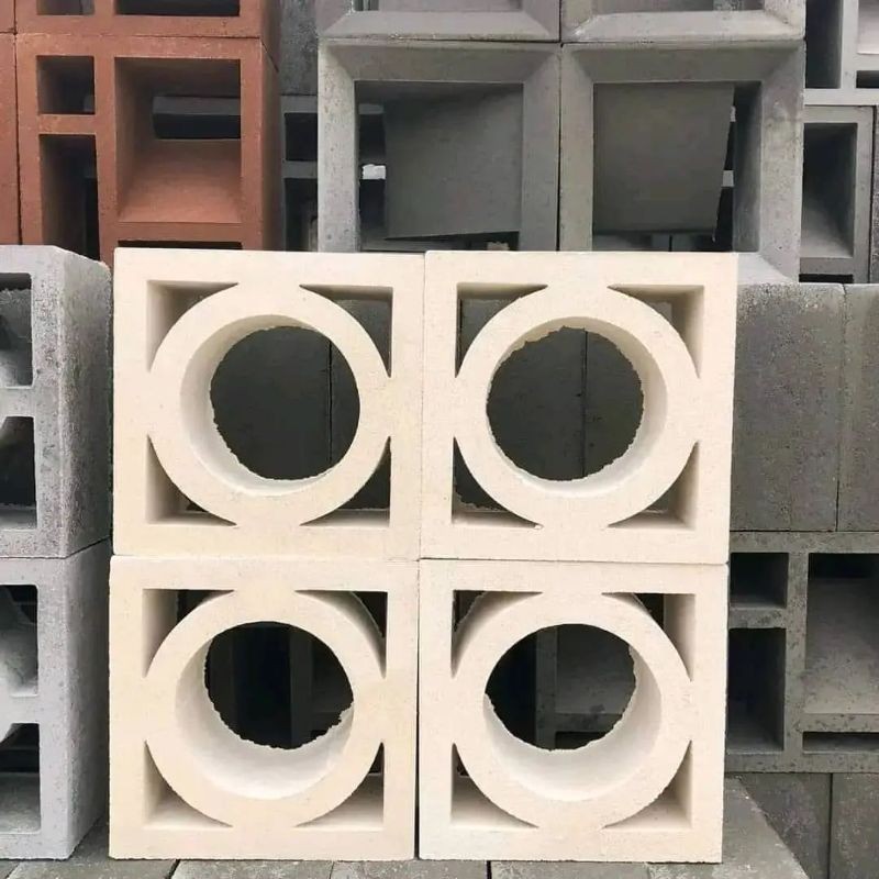 Jual Roster beton minimali/roster pagar modern/roster sekatan dinding ...
