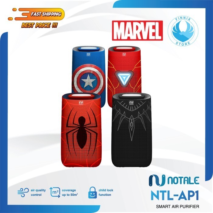 Jual Notale Air Purifier Hepa Uv Sterilizer - Disney Mickey Edition ...