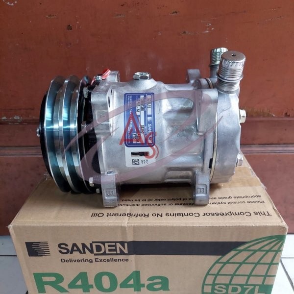 Jual COMPRESSOR COMPRESOR KOMPRESOR AC MOBIL SANDEN SD7L15 R404A 12V | Shopee Indonesia