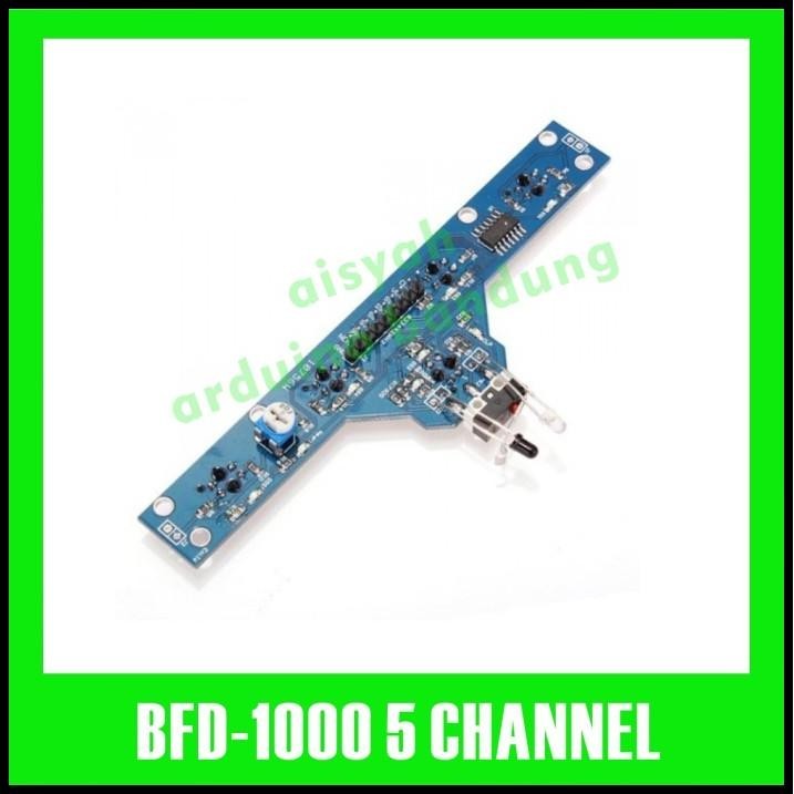 Jual TERMURAH BFD-1000 5 CHANNEL INFRARED TRACING ROBOT LINE FOLLOWER ...
