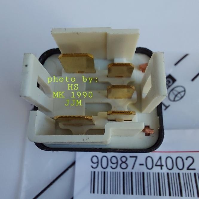 Jual Relay Main Engine Efi Fuse Box Hitam Kaki 5 Toyota Great Corolla ...