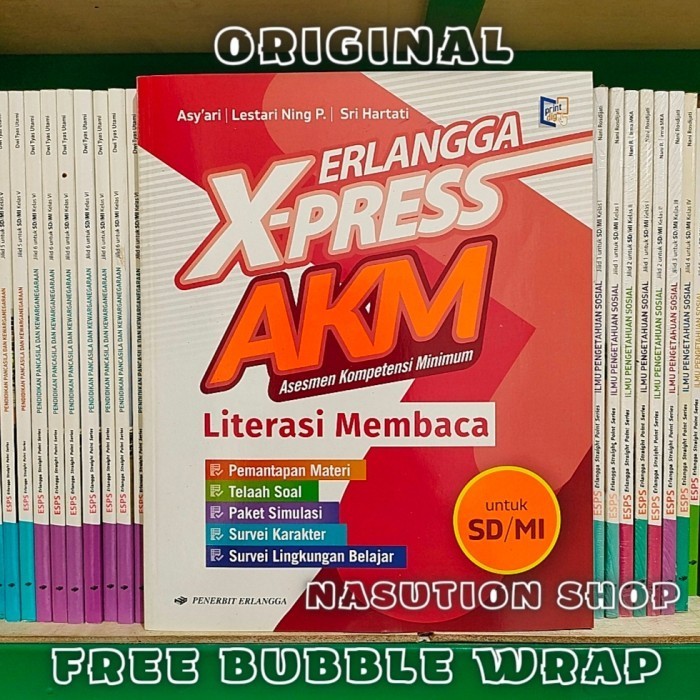 Jual Buku Xpress AKM Untuk SD/MI Literasi Membaca Numerasi ORI | Shopee ...