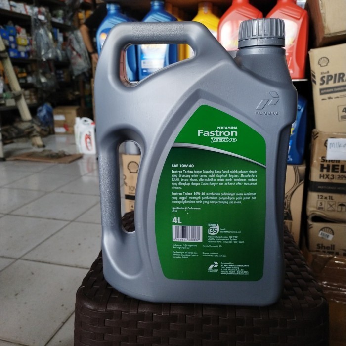 Jual Oli Fastron Tecno Bensin Sae 10W-40 Asli 100% Pertamina Galon ...