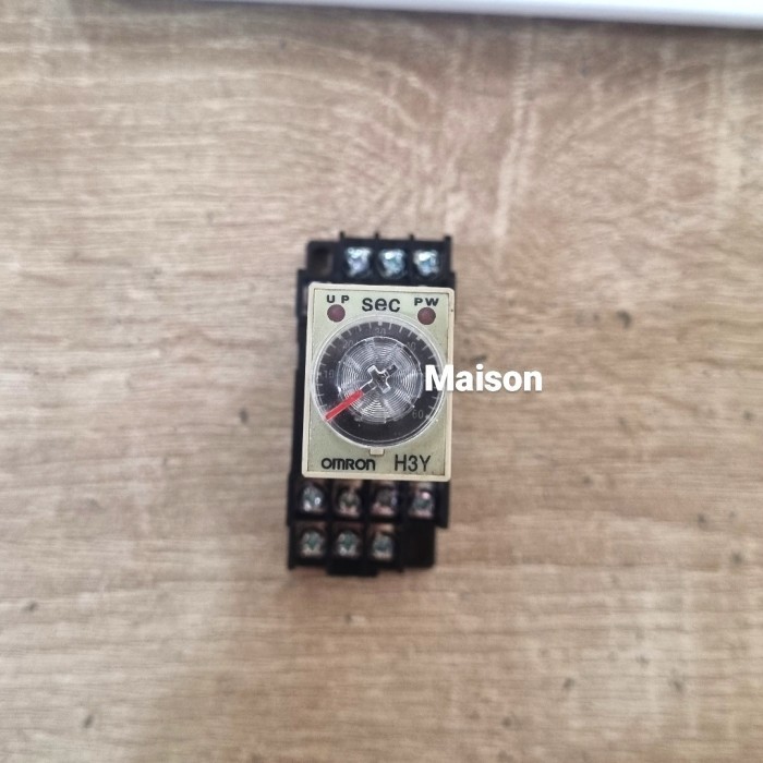 Jual Timer Omron H3Y-4 60S 220Vac + Socket Original Mini Timer Omron H3Y4 | Shopee Indonesia