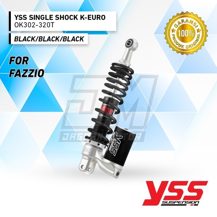 Jual Mrynt SINGLE SHOCK YSS K EURO (TABUNG BAWAH) 320MM FOR FAZZIO ...