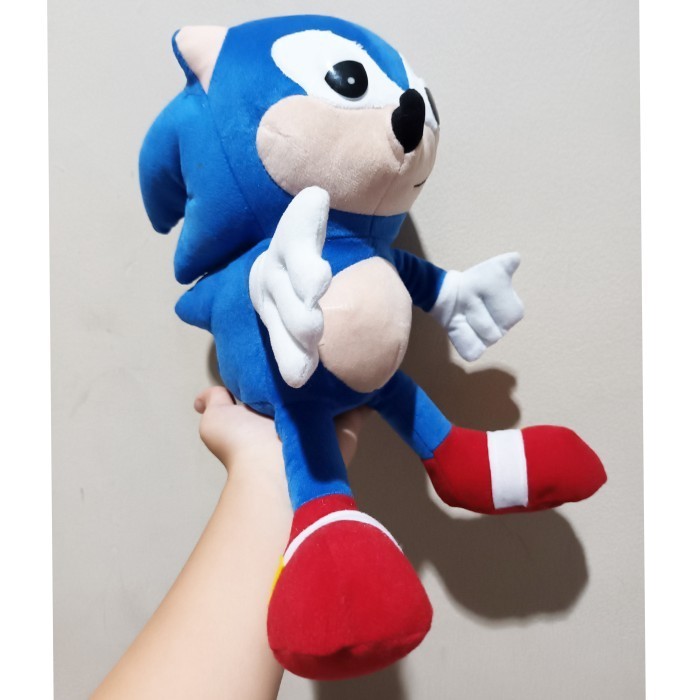 Jual PROMO Boneka Sonic the Hedgehog maskot Sega tinggi 30 cm | Shopee ...