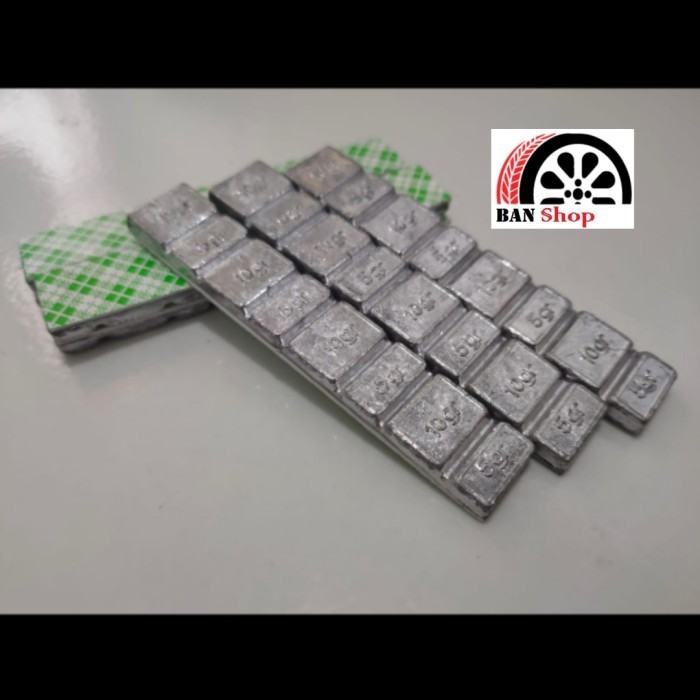 Jual Timah Balancing Tempel Balance Velg Mobil/Wheel Balancing 10Gr/5Gr ...