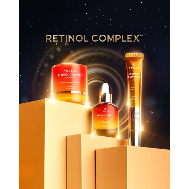 Jual Trueve Retinol Complex Series Bundle (Serum, Moisturizer, Eye ...