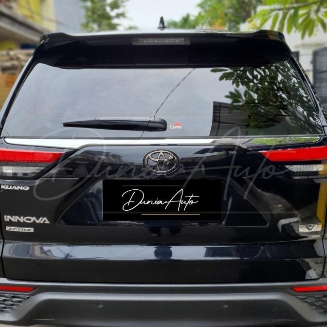 Jual READY STOCK EMBLEM LOGO BLACK CHROME TOYOTA INNOVA ZENIX 2022 - UP ...