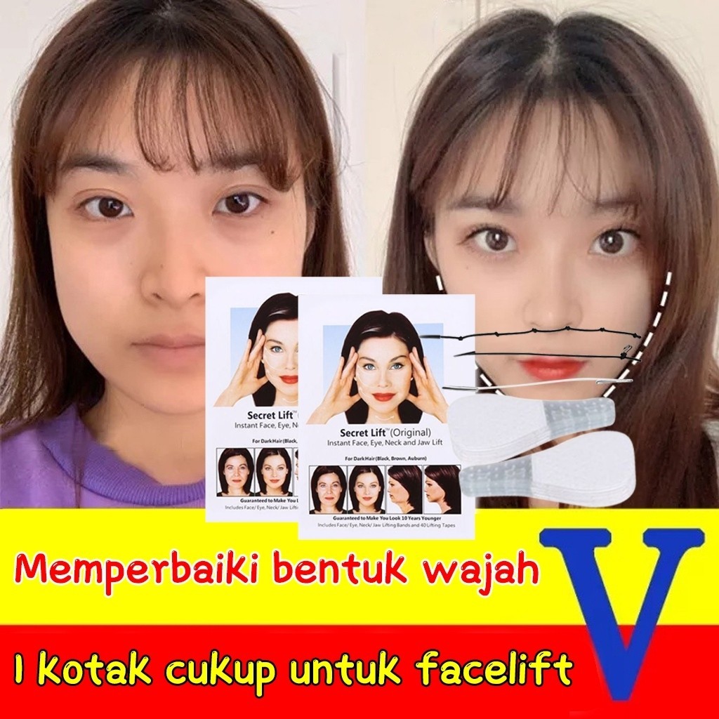 Jual Stiker Wajah Anti Kerut/Sticker Garis Wajah Untuk Wajah Mata dan ...