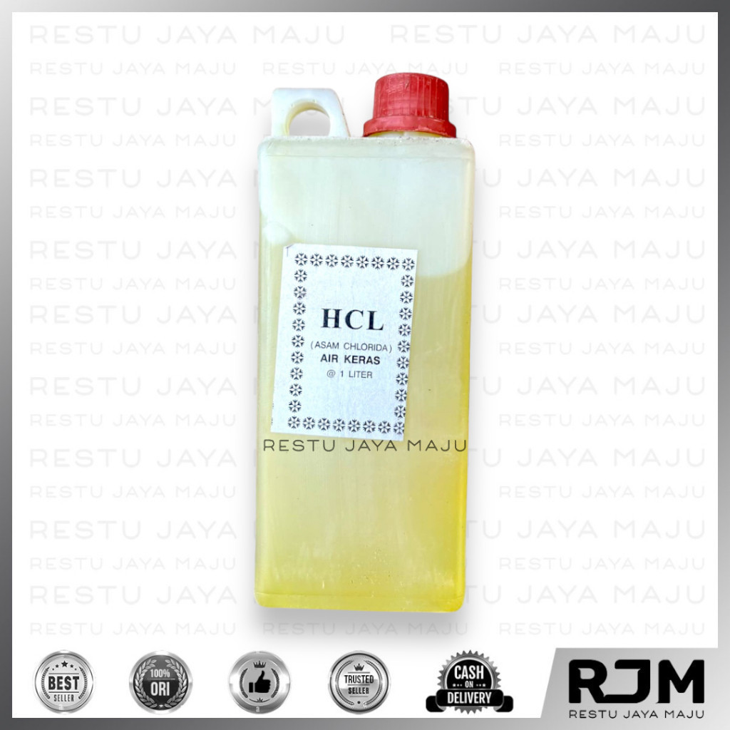 Jual [36 botol] HCL 1 liter Pembersih Kerak Keramik Lantai Asam ...