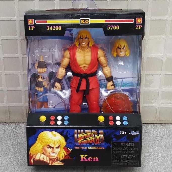 Jual JADA TOYS STREET FIGHTER II KEN ULTRA SF 2 SF2 | Shopee Indonesia