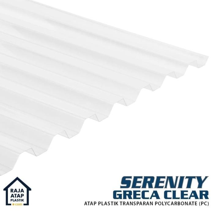 Jual Atap Polycarbonate Gelombang Transparan (3.0 M) | Shopee Indonesia