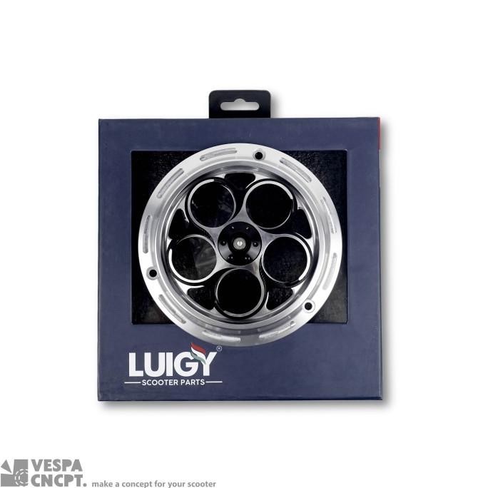 Jual COVER FAN SPINNER LUIGY SILVER VESPA LX SPRINT PRIMAVERA 3V IGET ...