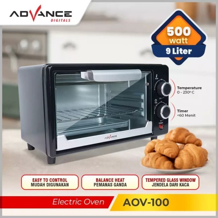 Jual Advance Oven Toaster Elektrik 9 Liter Open Listrik Kue Roti Aov ...