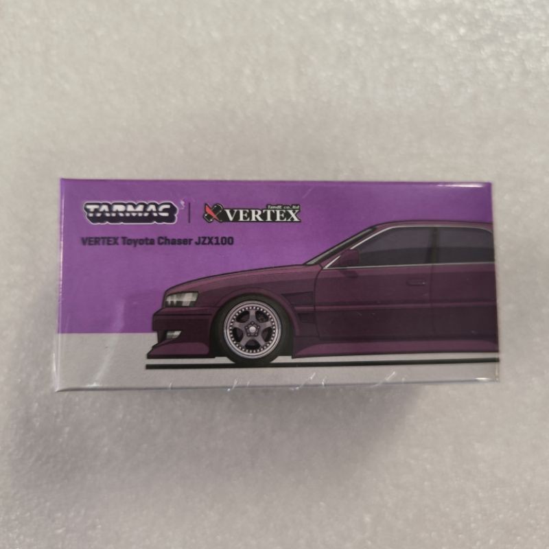 Jual TARMAC WORKS TOYOTA CHASER JZX100 PURPLE METALLIC - VERTEX ...