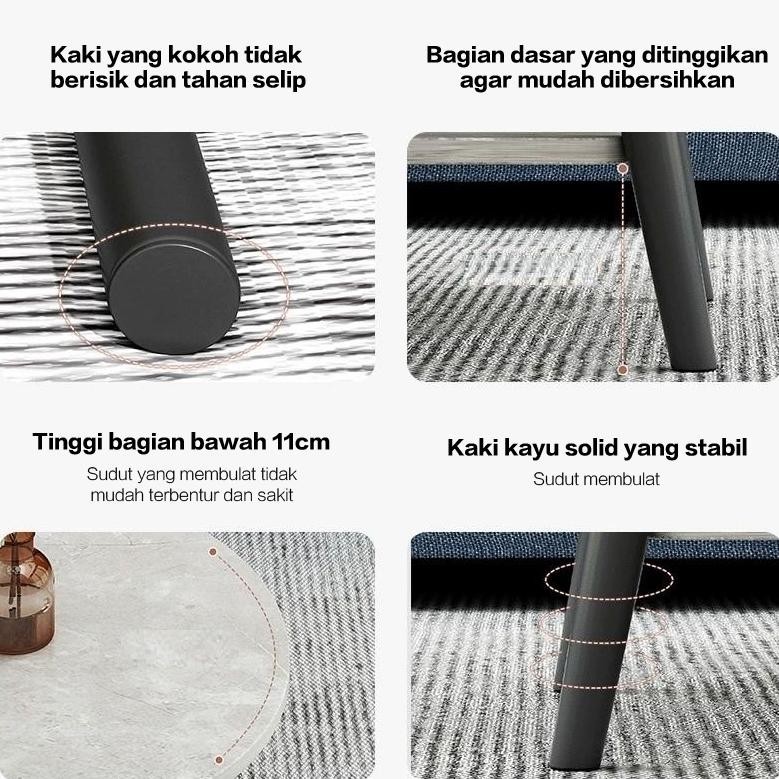 Jual Damaindah Meja Tamu/Meja Kopi/Meja Sudut/Meja Cafe/Nordik Table ...