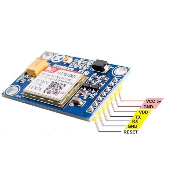 Jual Modul Sim800L Gsm Gprs 800L Quadband For Arduino With Antenna ...