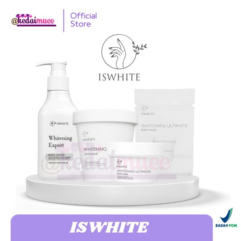 Jual ISWHITE Whitening Expert Bodycare Perfect Package Glowing | Body ...