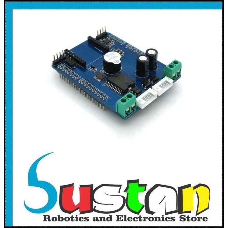 Jual TERMURAH MOTOR DRIVER L298P CONTROLLER STABILIZER SHIELD BOARD L298 FOR ARDUINO ...