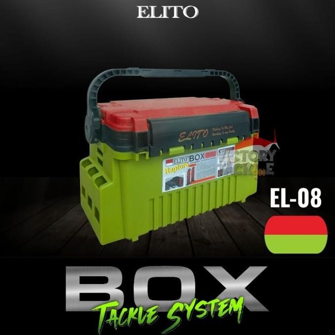Jual ELITO TACKLE BOX 6L BOX PANCING BOX UMPAN PANCING | Shopee Indonesia