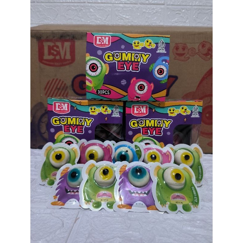 Jual Permen Mata Monster Isi 30 | Shopee Indonesia