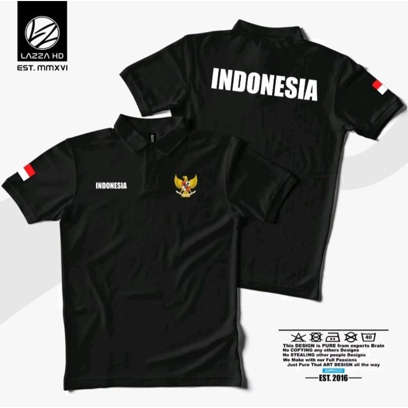 Jual BAJU KERAH POLO TIMNAS GARUDA INDONESIA | Shopee Indonesia