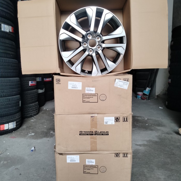 Jual VELG OEM INNOVA ZENIX HYBRID R18 5X114.3 LBR7,5 ET45 ORI TOYOTA ...