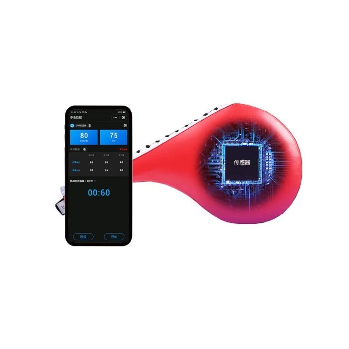 Jual GOOD FORCE TEST KICK PAD BOXING TAEKWONDO KICKBOXING POWER METER ...