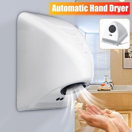 Jual HAND DRYER WALL MOUNTED FAST AUTOMATIC WARM AIR DRIER | Shopee ...