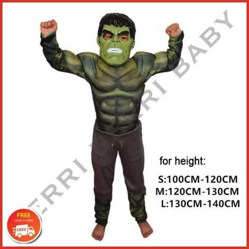 Jual Baru Avenger Kostum Cosplay Baju Hulk Superhero Anak Hulk Costume ... Jual Baru Avenger Kostum Cosplay Baju Hulk Superhero Anak Hulk Costume ...