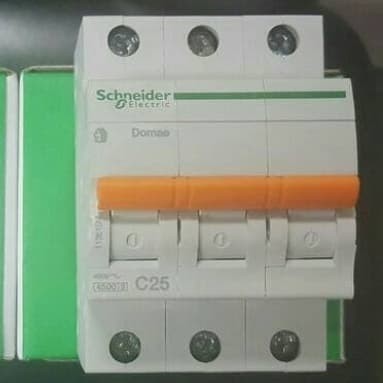 Jual Jual!! MCB 25A 3Phase Schneider / MCB 25 Ampere 3 Pole | Shopee Indonesia