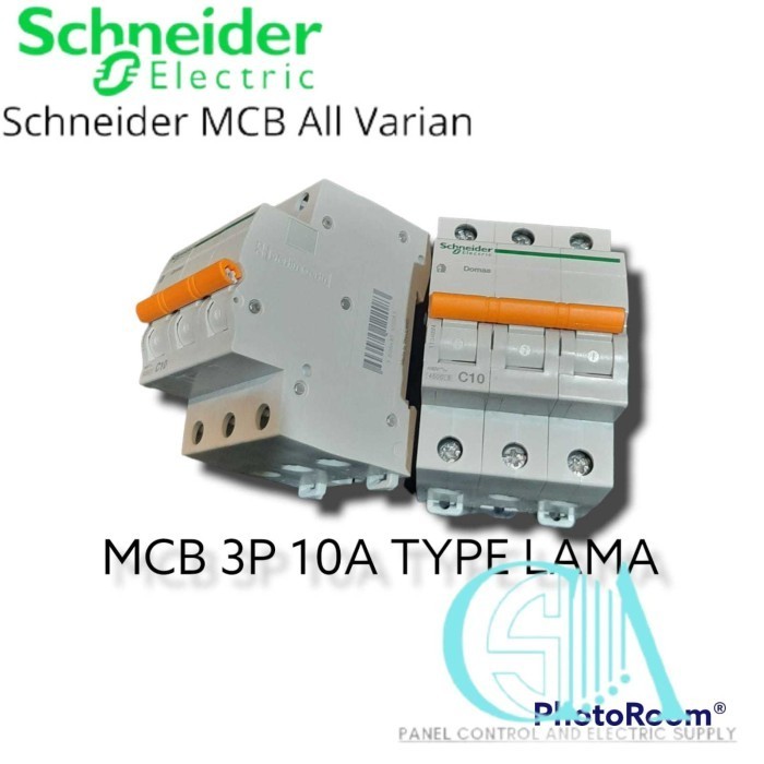 Jual Jual!! MCB 3P 10A DOMAE SCHNEIDER DOM11348SNI MCB 3 PHASE 10 AMPERE | Shopee Indonesia