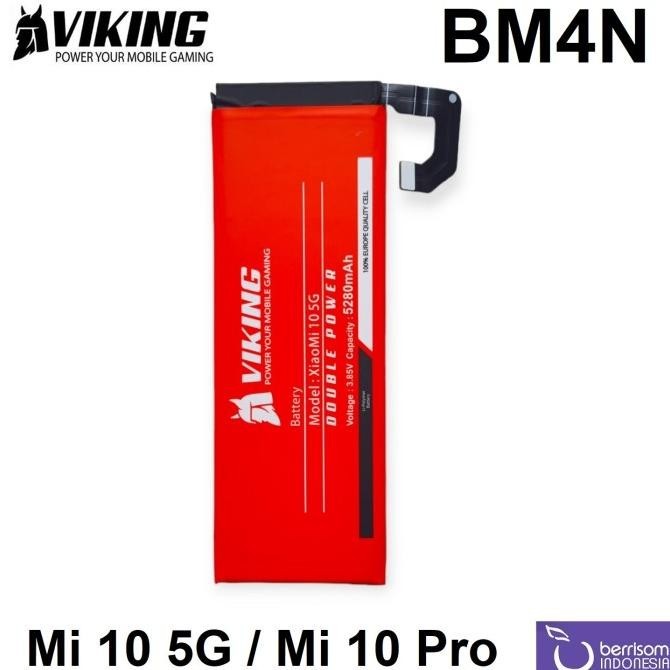 Jual VIKING Baterai Double Power BM4N XiaoMi Mi 10 5G Mi10 Pro Batre ...