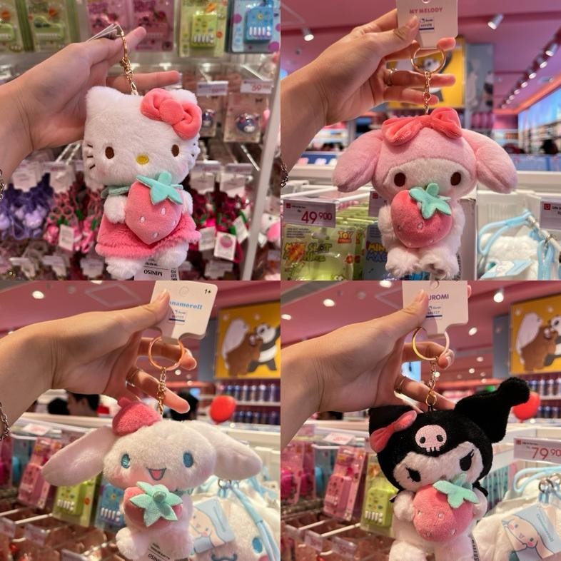 Jual {NEW} Miniso x Sanrio Keychain Doll / Gantungan Kunci Sanrio ...