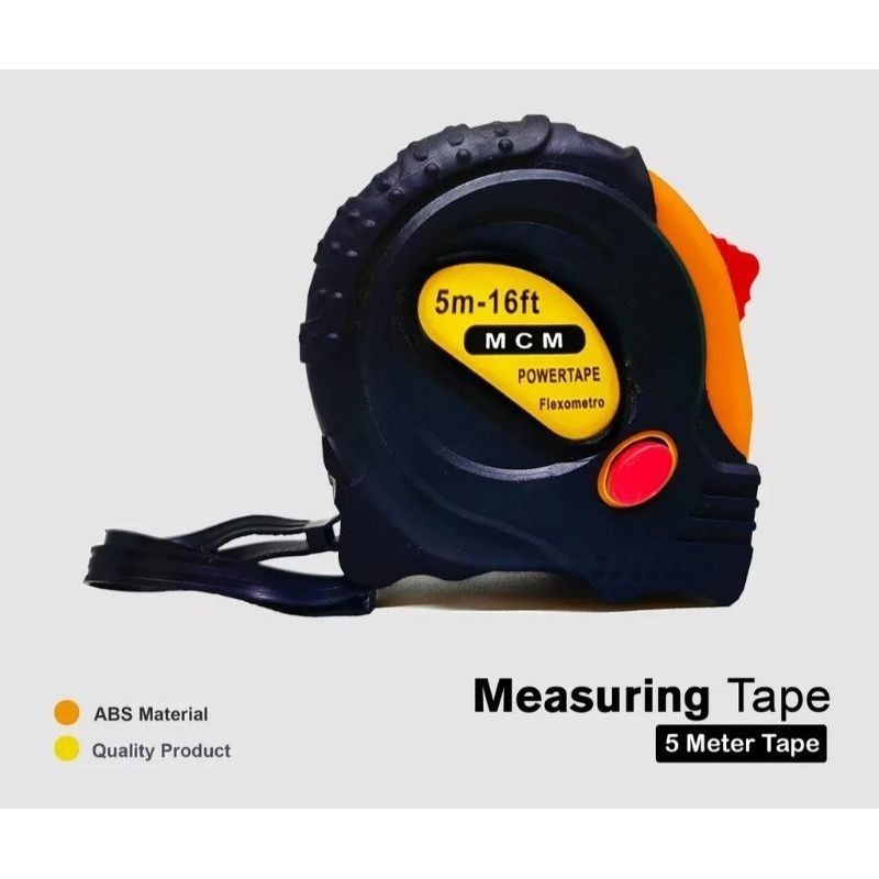Jual Meteran 5 Meter Tukang Bangunan - Meteran Roll Bangunan | Shopee ...