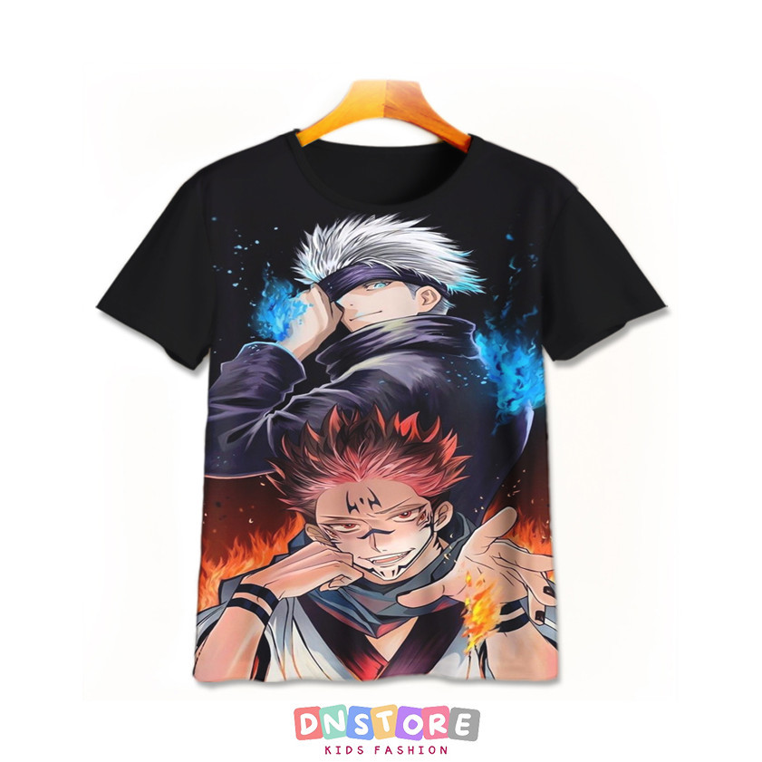 Jual Kaos Anak Jujutsu Kaisen Satoru Gojo v4 Baju Anak Manga Anime ...