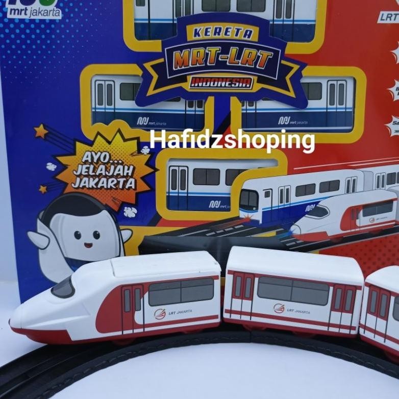 Jual Mainan Kereta Api Cepat Mrt Lrt Satu Set | Shopee Indonesia