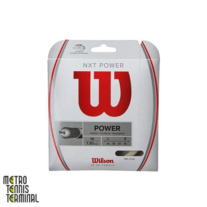 Jual Wilson NXT Power 16/17/18g ( Senar Raket Tenis ) | Shopee Indonesia