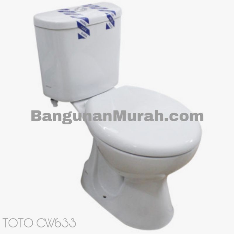 Jual Kloset Duduk TOTO CW633 Putih Original Baru (Tegal Brebes Pemalang ...